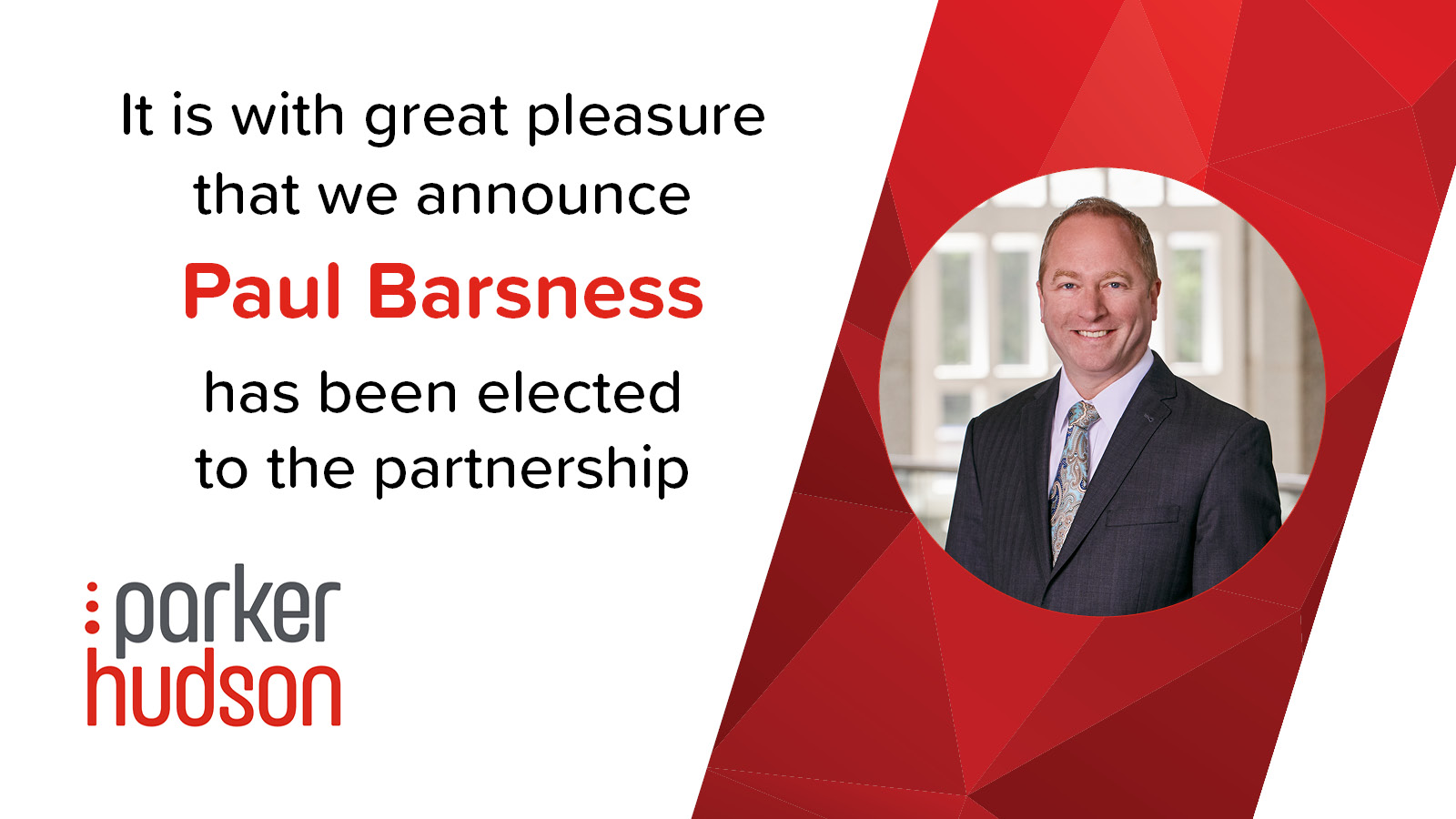 Parker, Hudson, Rainer & Dobbs is pleased to announce that Paul R ...